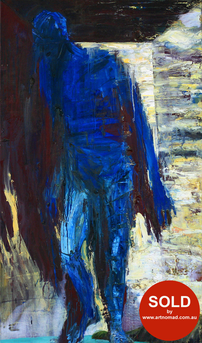 BLUE FIGURE SMALL ROOM in stock at Art Nomad